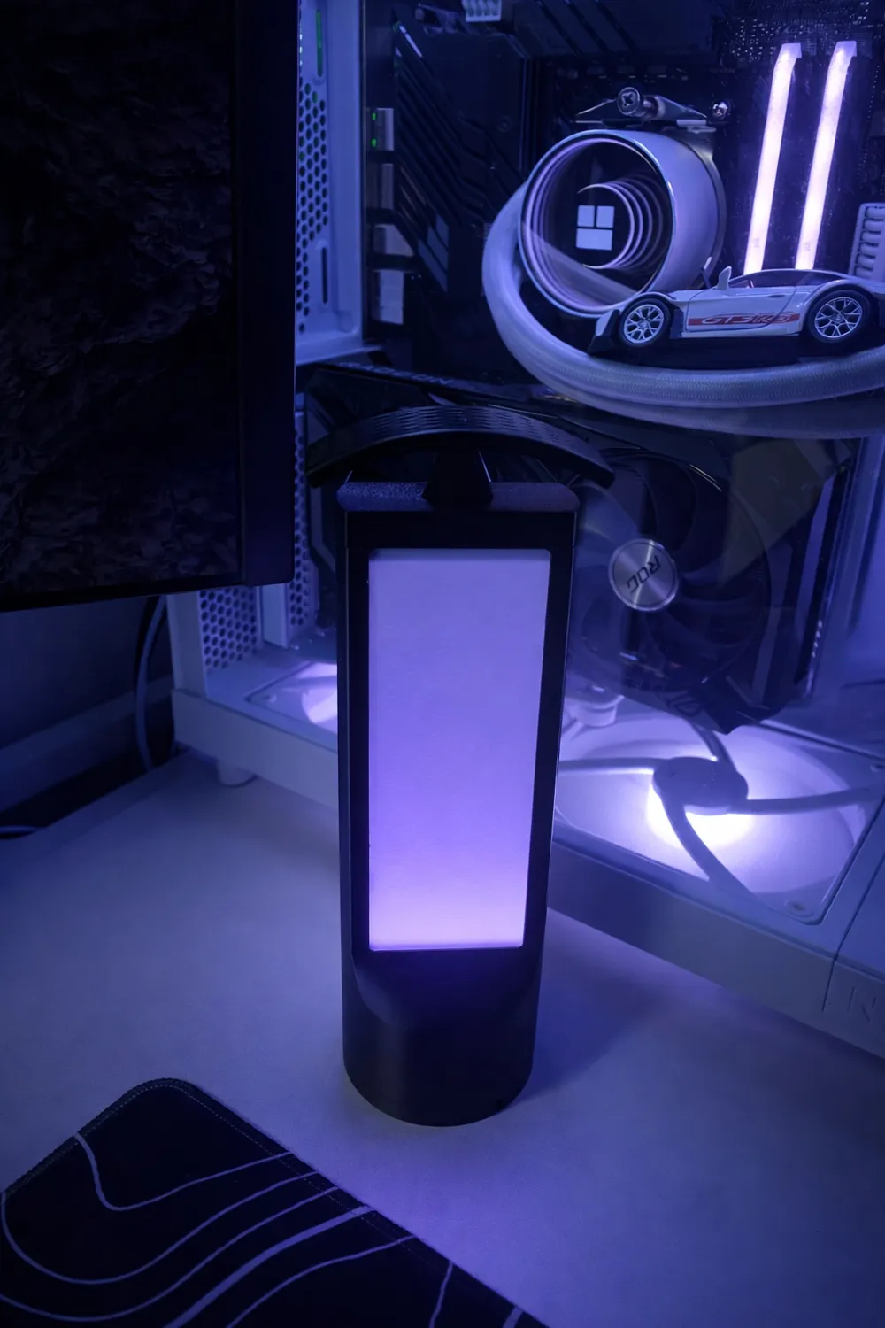 RGB Headphone Stand – Desk & Gaming Setup - Free 3D Print Model ...