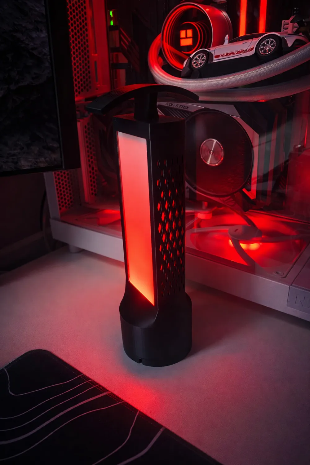 RGB Headphone Stand – Desk & Gaming Setup - Free 3D Print Model ...