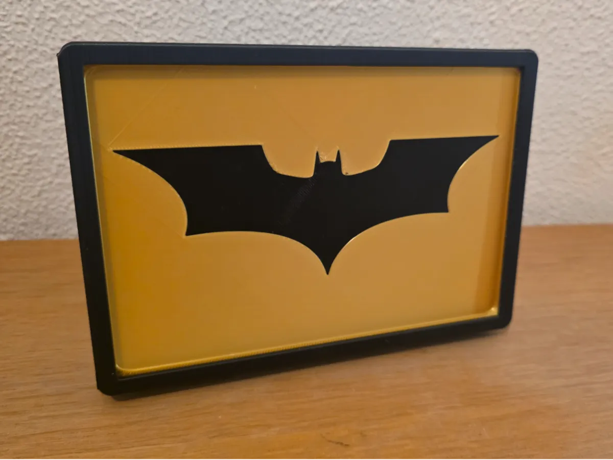 Batman litho - Free 3D Print Model - MakerWorld
