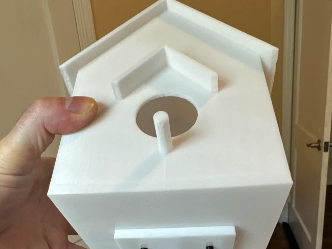Simple Bird House with mounting bracket - Free 3D Print Model - MakerWorld
