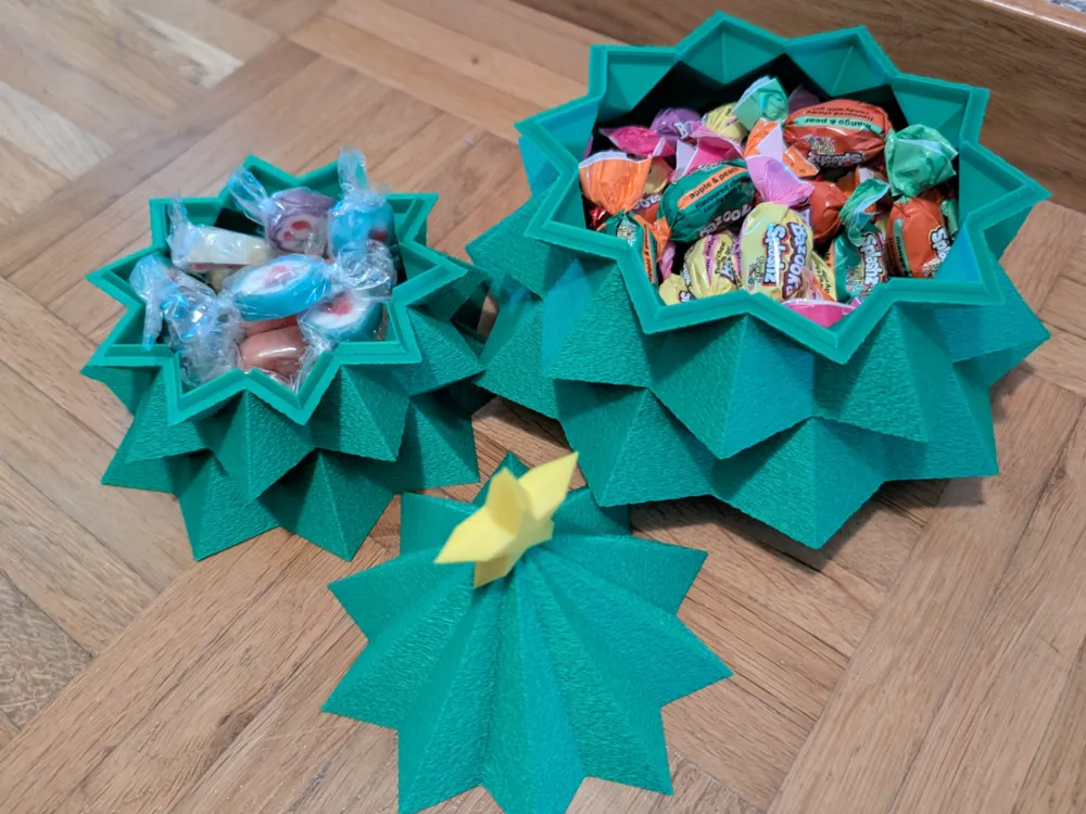 Stacking Christmas tree pots by aghaynes MakerWorld: Download Free 3D ...