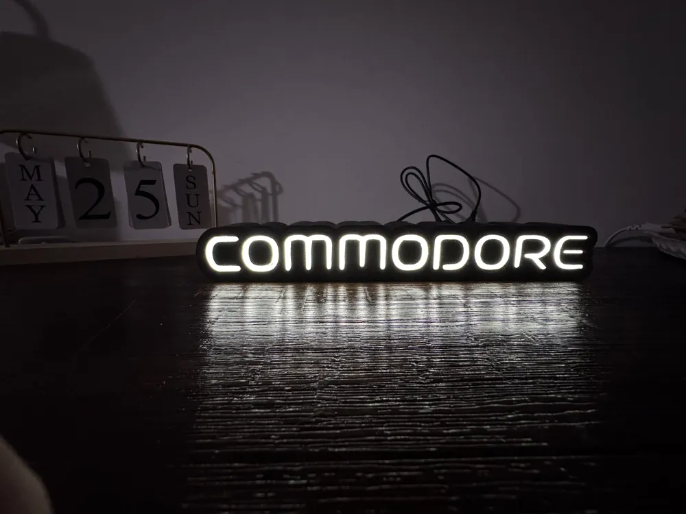 Holden Commodore Modern Badge Logo Light Up Sign by vidguide MakerWorld: Download Free 3D Models