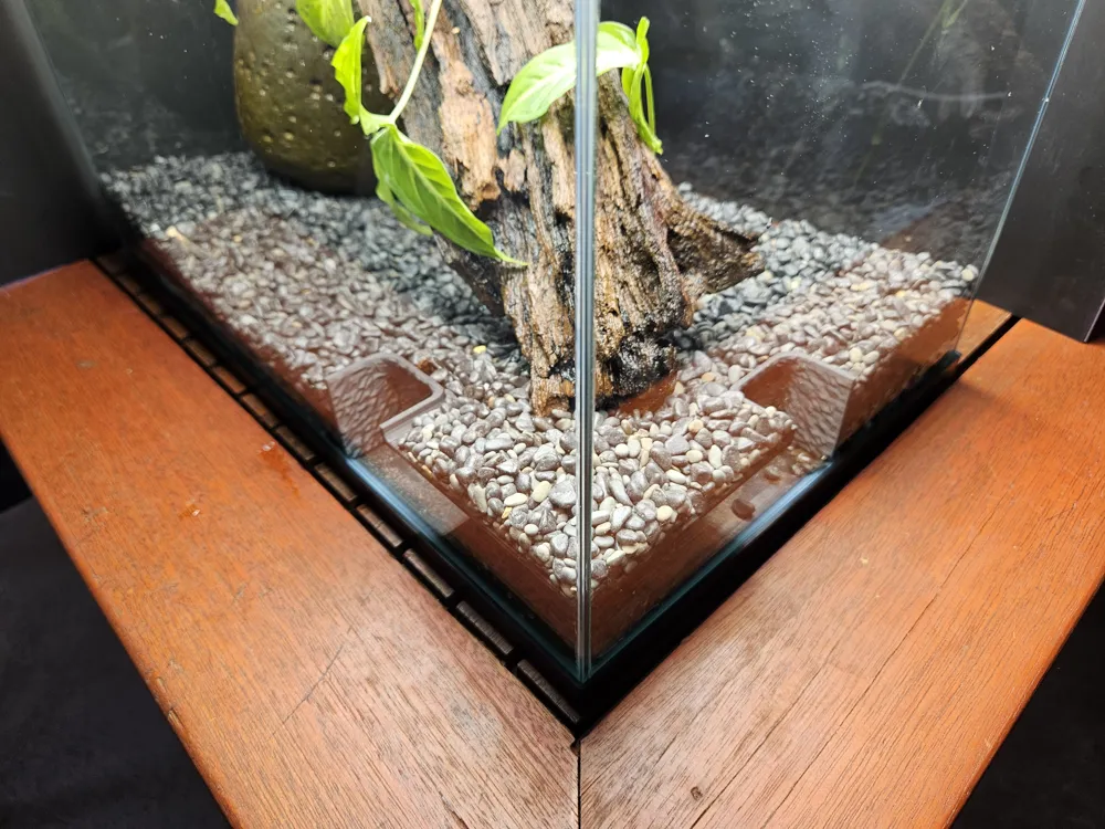 Aquarium Corner Cave - Free 3D Print Model - MakerWorld