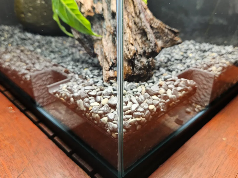 Aquarium Corner Cave - Free 3D Print Model - MakerWorld