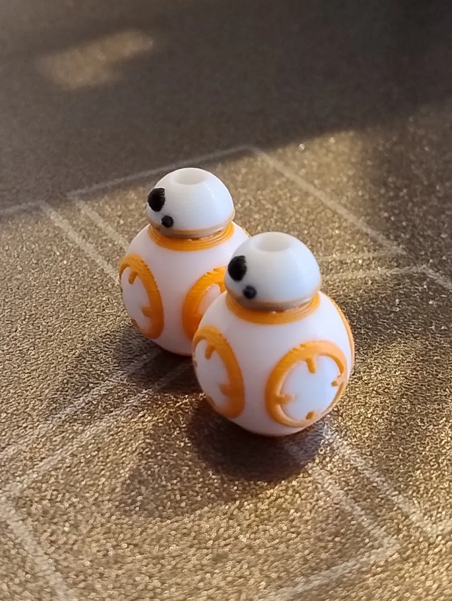 BB8 Drawstring Beads by Alwyn - MakerWorld