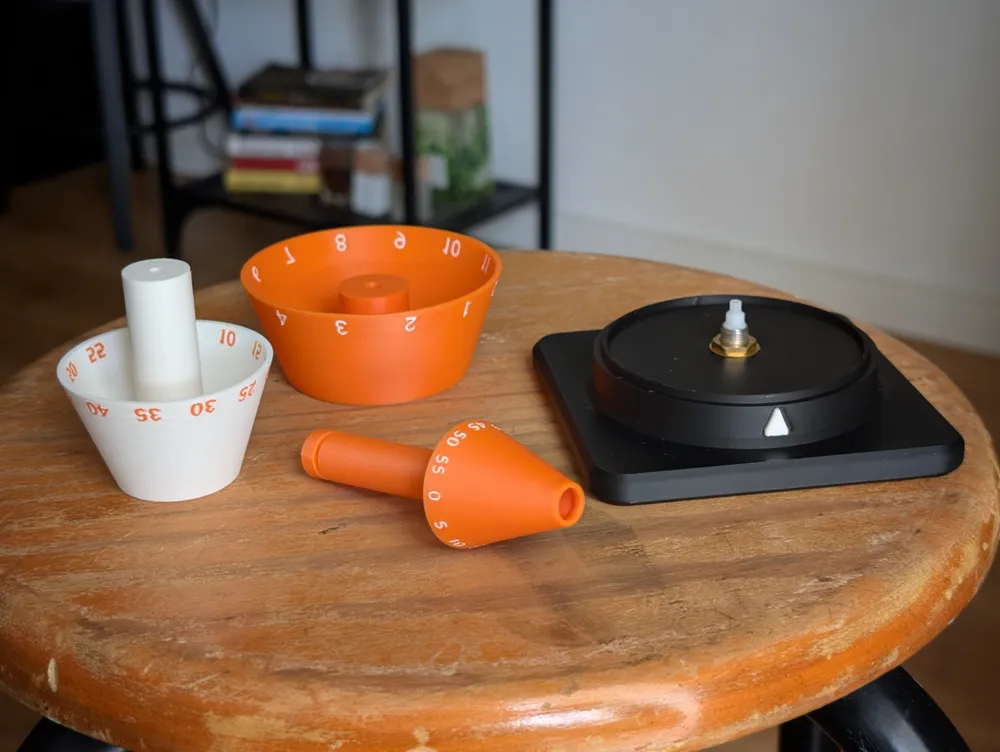Traffic Cone Clock Components Kit 011 by hugo.workshop MakerWorld ...