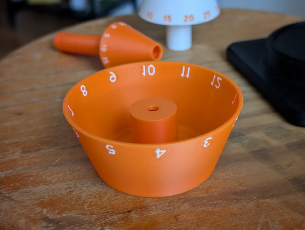 Traffic Cone Clock Components Kit 011 by hugo.workshop MakerWorld ...