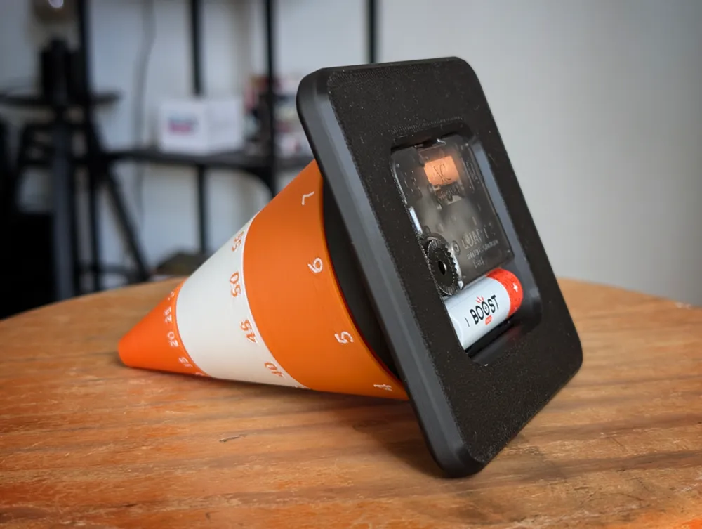 Traffic Cone Clock Components Kit 011 by hugo.workshop MakerWorld ...