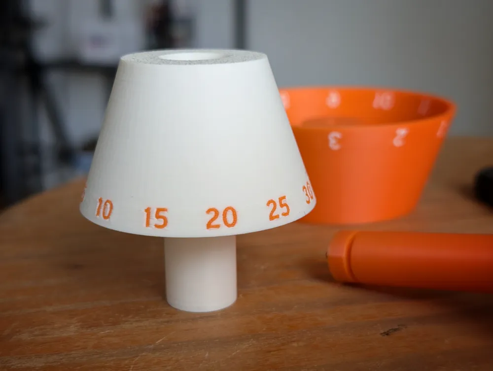 Traffic Cone Clock Components Kit 011 by hugo.workshop MakerWorld ...