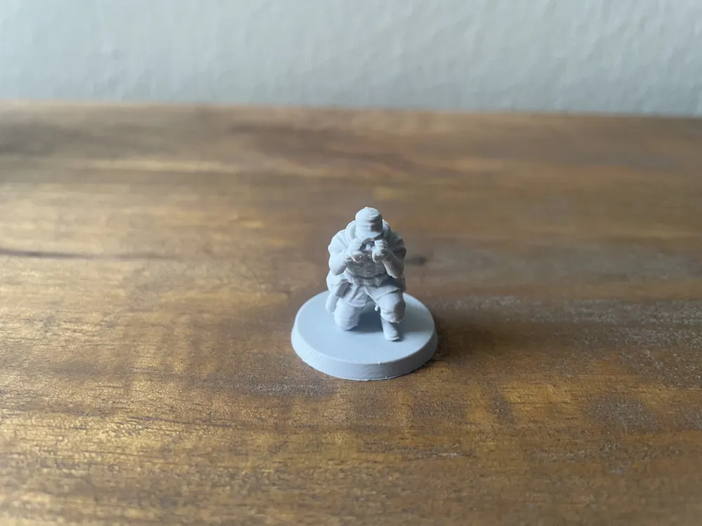 WW2 Tabletop Wargame - German Spotter - Free 3D Print Model - MakerWorld