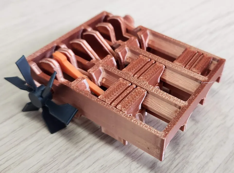 Finger Engine Simulator Fidget by FunOrNothing MakerWorld: Download ...