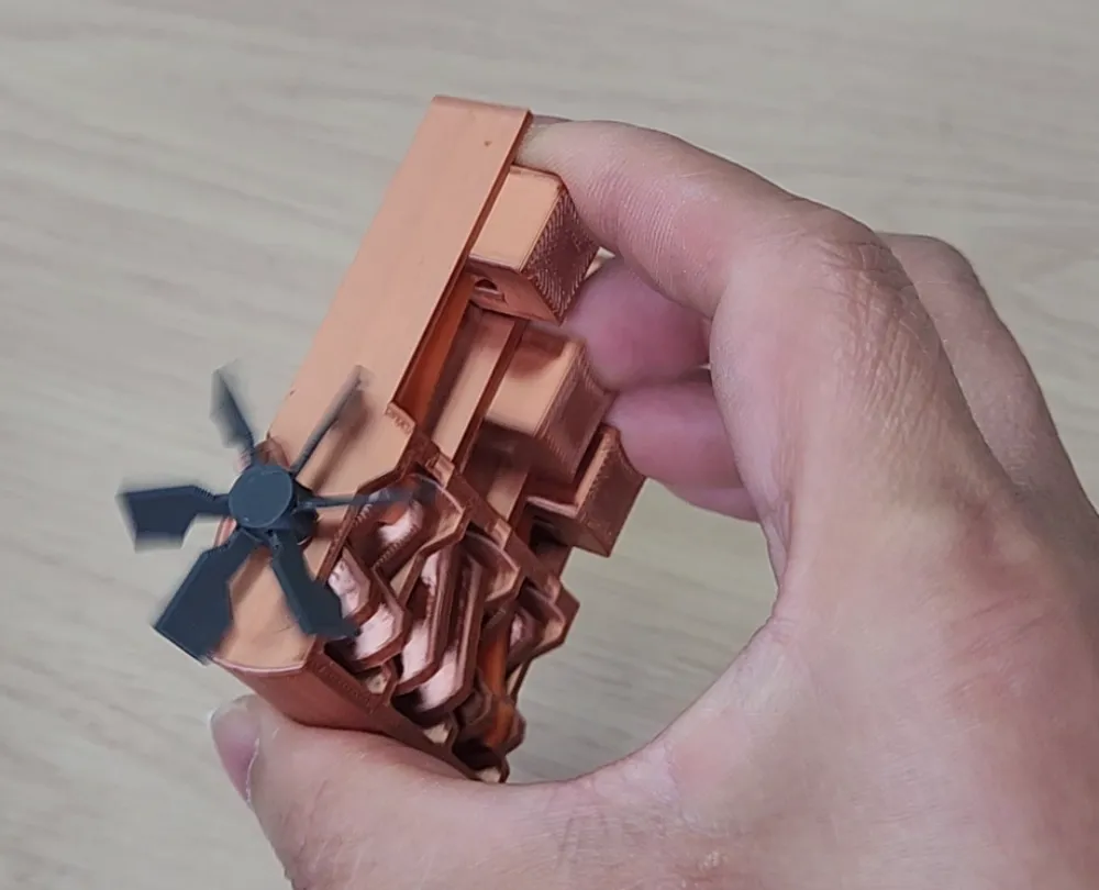 Finger Engine Simulator Fidget by FunOrNothing MakerWorld: Download ...