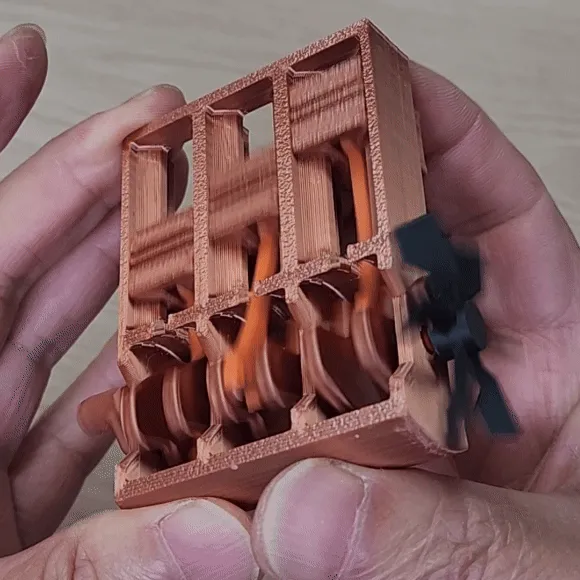 Finger Engine Simulator Fidget - Free 3D Print Model - MakerWorld