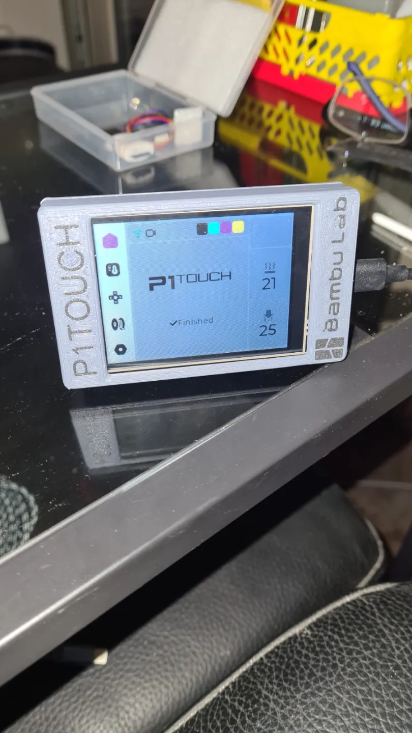 P1Touch / Xtouch desktop housing by barrie - MakerWorld