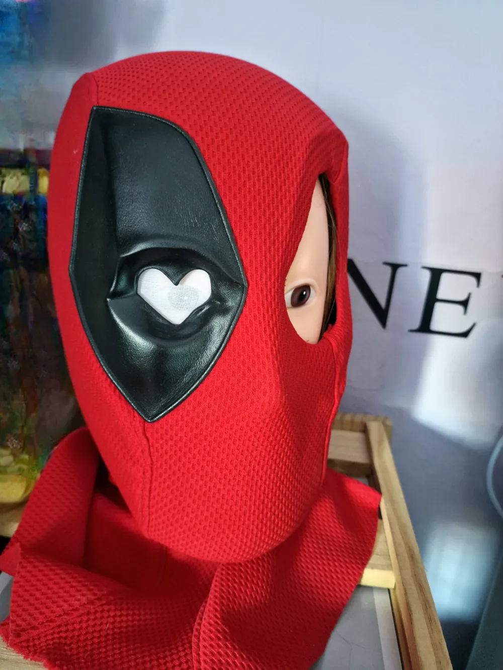 Deadpool Face Shell With removeable eyes by Brad - MakerWorld