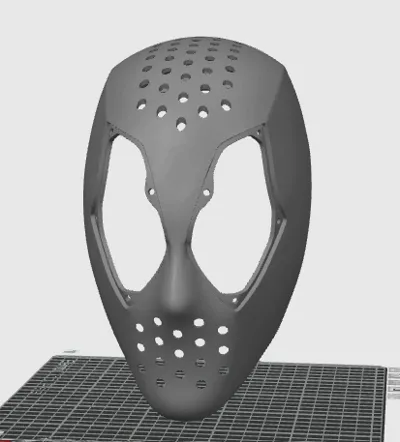 Deadpool Face Shell With removeable eyes by Brad - MakerWorld