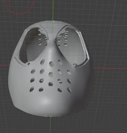 Deadpool Face Shell With removeable eyes by Brad - MakerWorld