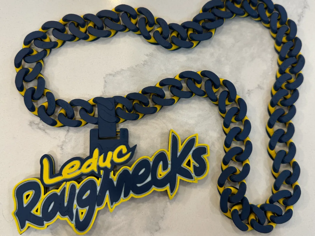 Leduc Roughnecks Kids Chain - Free 3D Print Model - MakerWorld