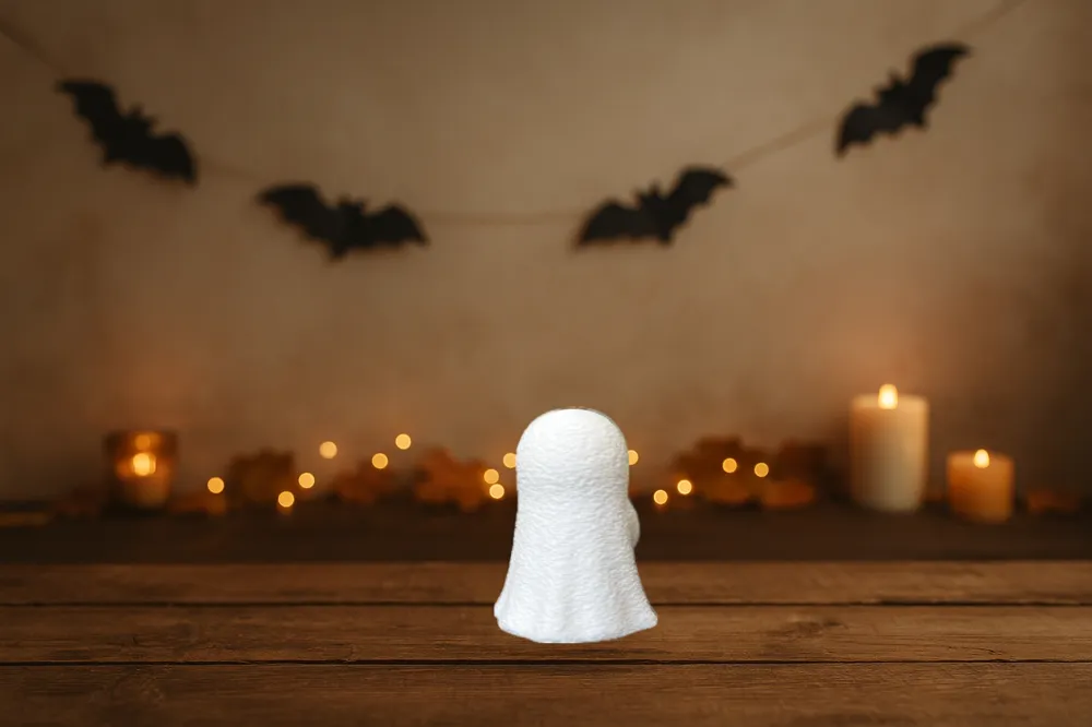 Fantasminha de Halloween – Miniatura 3D por gespin MakerWorld: Baixe ...
