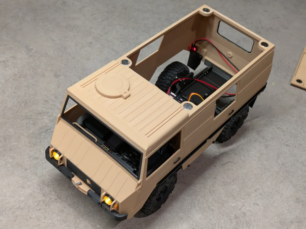 Pinzgauer 710K for TRX4M by Chatts MakerWorld: Download Free 3D Models