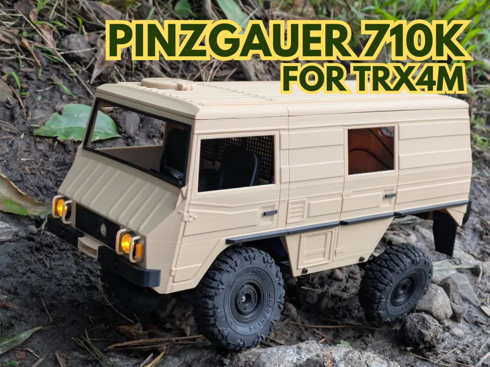 Pinzgauer 710K for TRX4M by Chatts MakerWorld: Download Free 3D Models