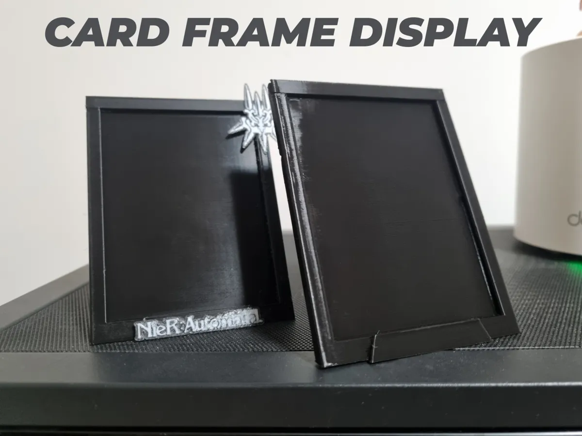 Card Frame Display (For standard TCG) - Free 3D Print Model - MakerWorld