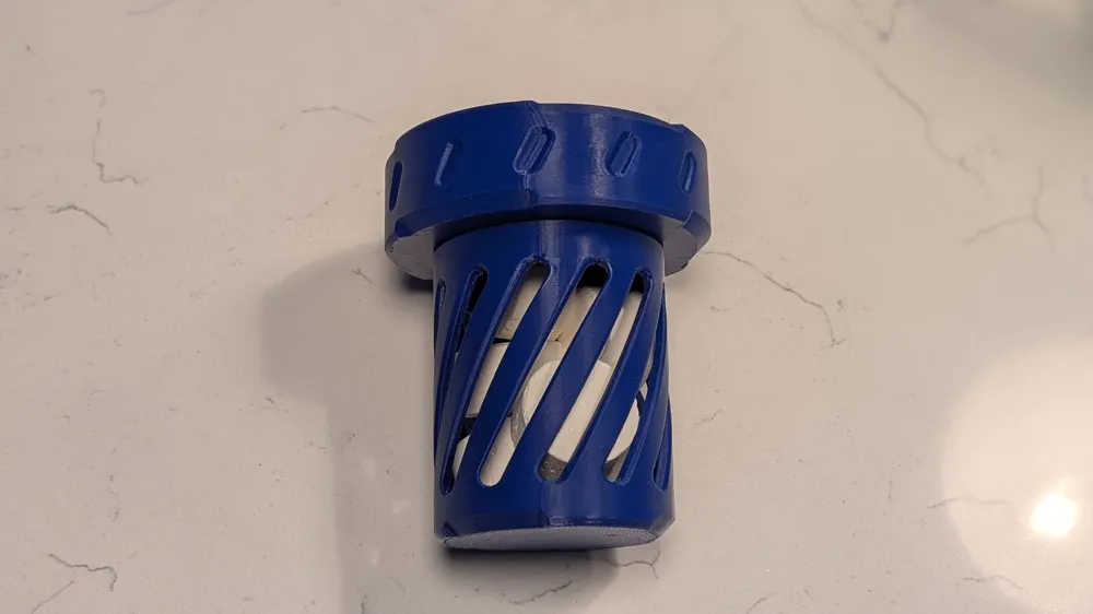 Bromine/Chlorine Tablet Floaty – Hot Tub Dispenser by Jelly PanicMakerWorld: Download Free 3D Models