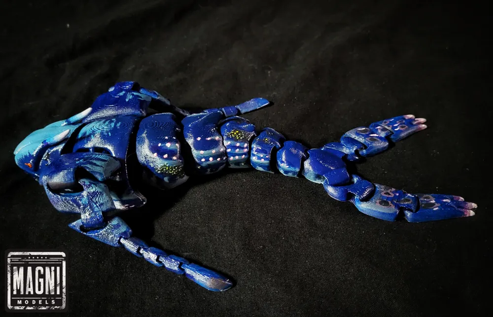 Articulated Glow Whale Leviathan - Subnautica - Free 3D Print Model - MakerWorld