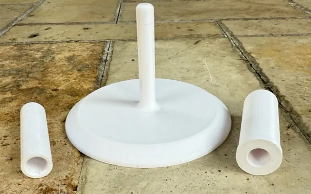 Model Rocket Display Stand 18mm and 24mm by Mark Ferraro - MakerWorld