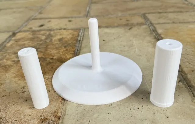 Model Rocket Display Stand 18mm and 24mm by Mark Ferraro - MakerWorld