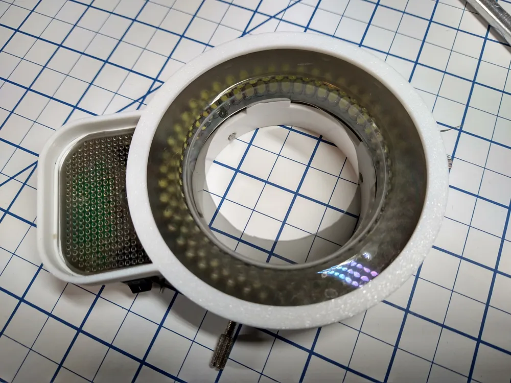 AmScope Microscope Ring LED Polarizer +other parts by mcmaven - MakerWorld