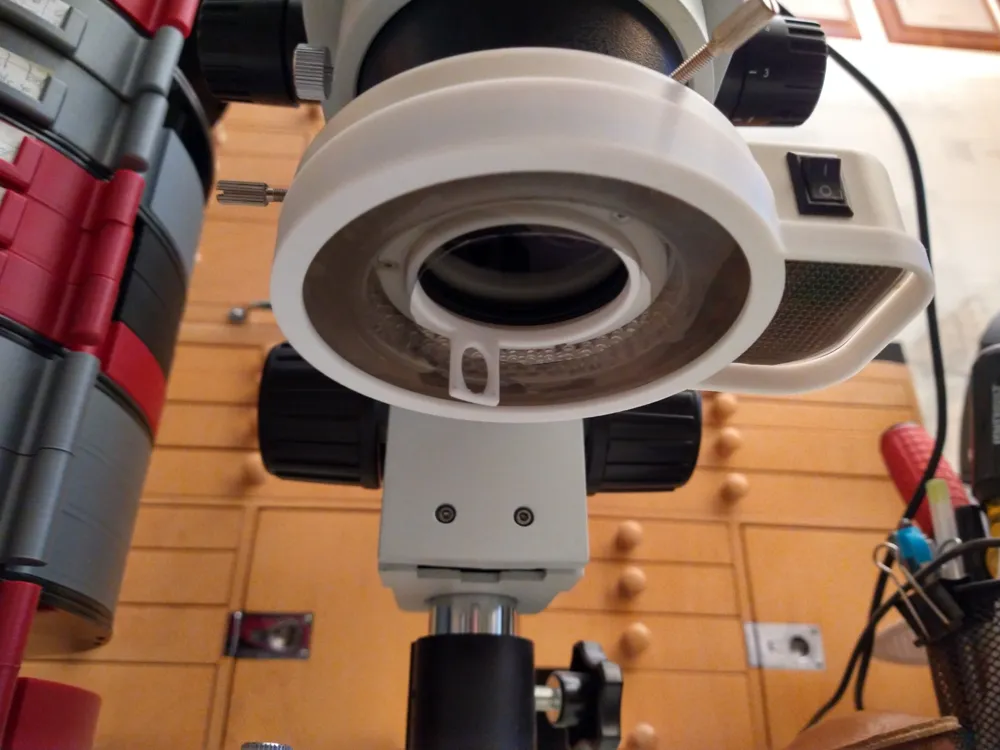 AmScope Microscope Ring LED Polarizer +other parts by mcmaven - MakerWorld