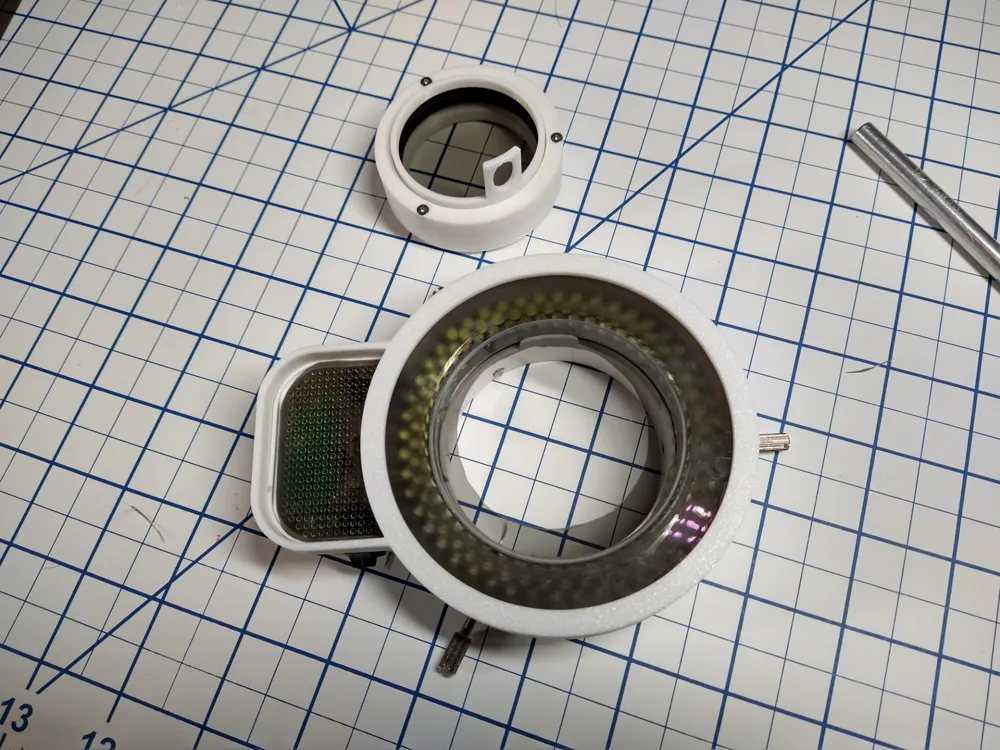 AmScope Microscope Ring LED Polarizer +other parts by mcmaven - MakerWorld