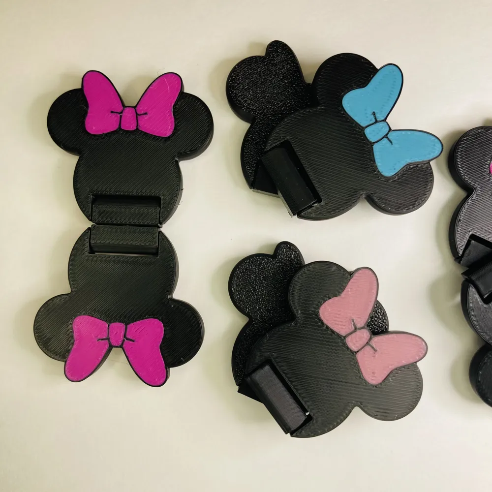 Minnie Mouse Fidget Slider (Disney Pixie Dust) by SpacedOut MakerWorld ...
