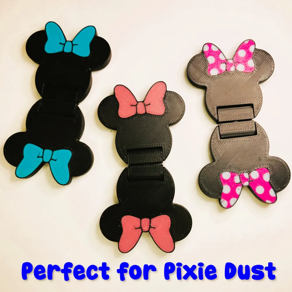 Minnie Mouse Fidget Slider (Disney Pixie Dust) by SpacedOut MakerWorld ...