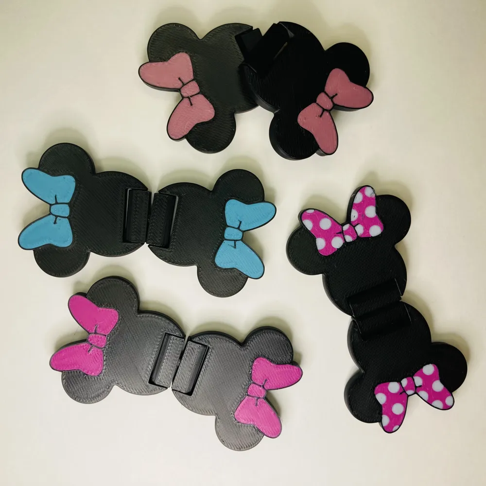 Minnie Mouse Fidget Slider (Disney Pixie Dust) by SpacedOut MakerWorld ...