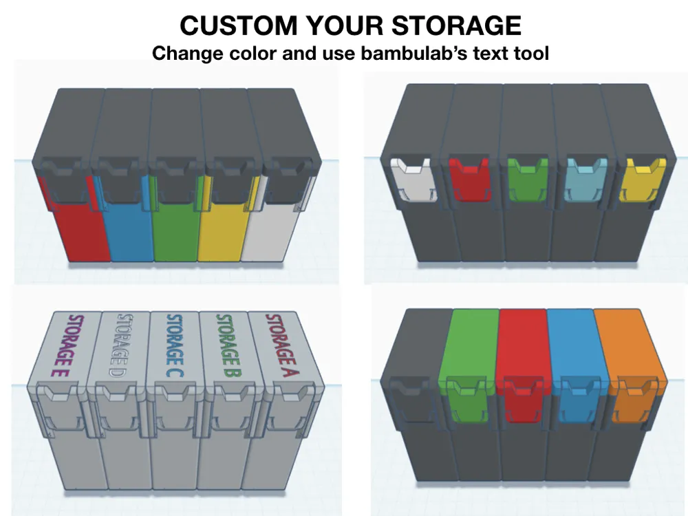 Scatole Modulari per Giochi A - 36,5mm - Modello di stampa 3D gratuito ...