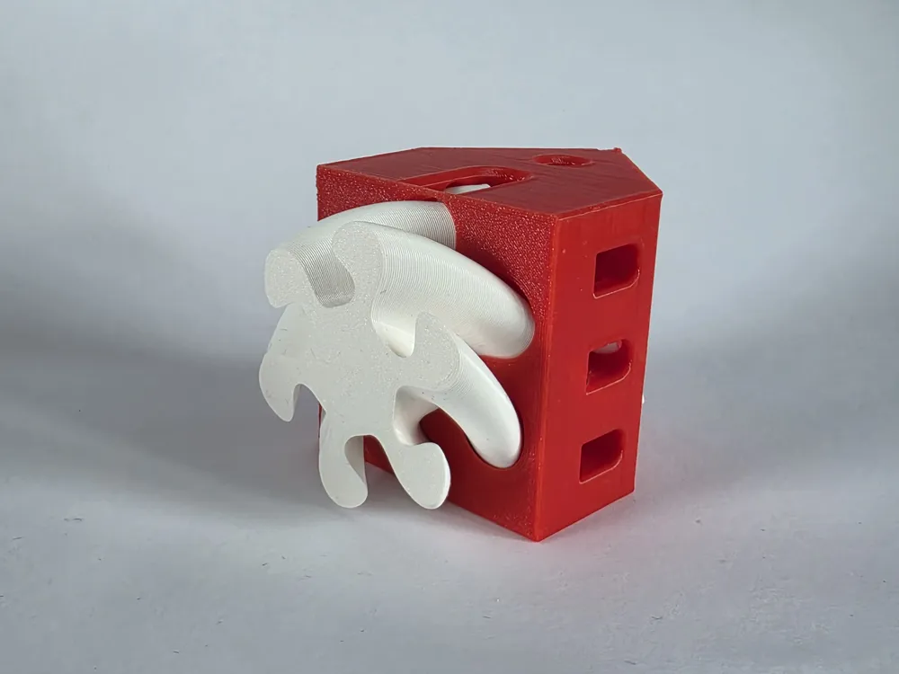 Spiral Passthrough House Fidget Toy - Free 3D Print Model - MakerWorld