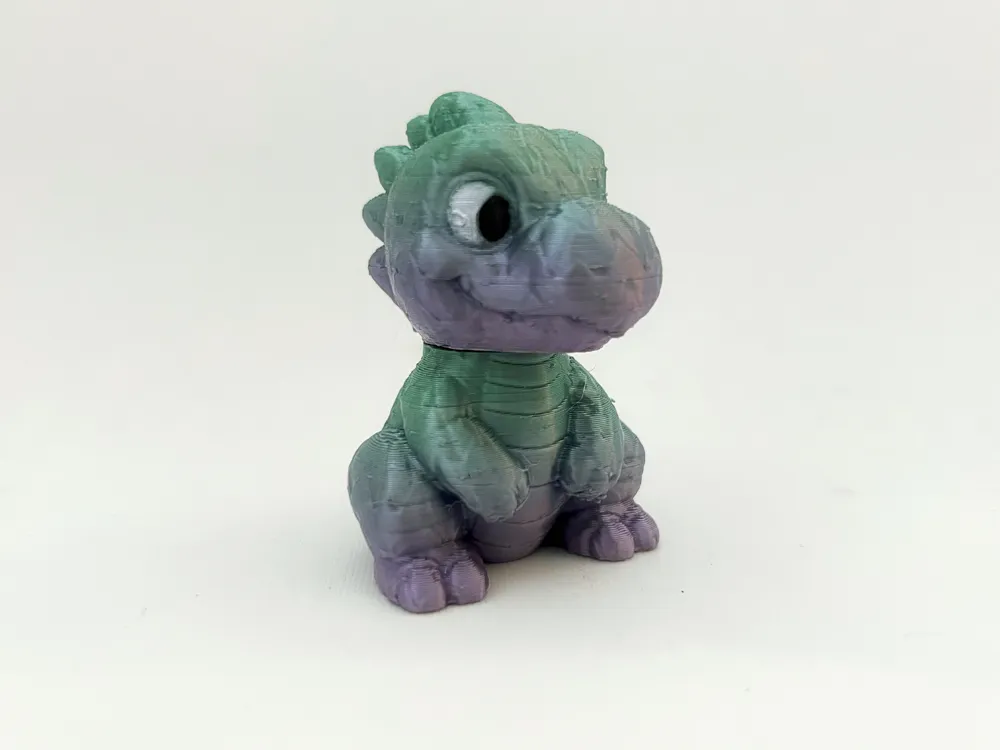 Flexi Spinning Knitted T-Rex by ASTAR MakerWorld: Download Free 3D Models
