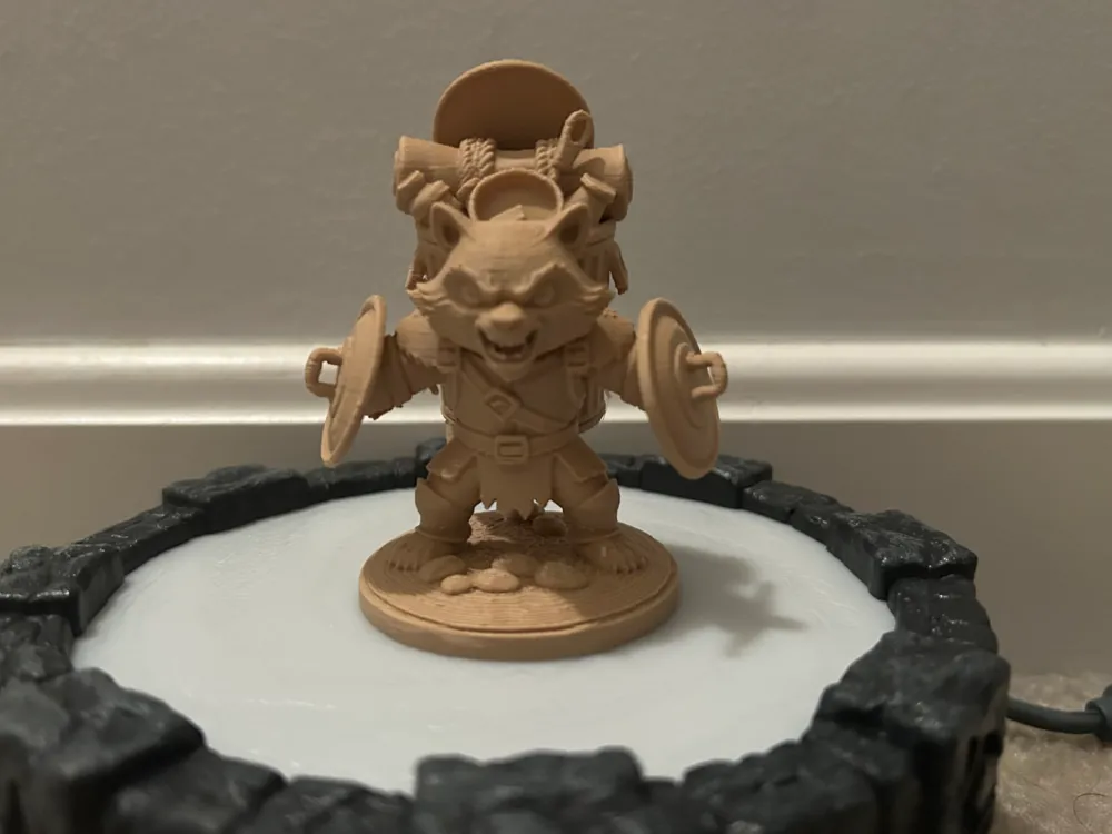 Trash Panda - AI Generated - Free 3D Print Model - MakerWorld