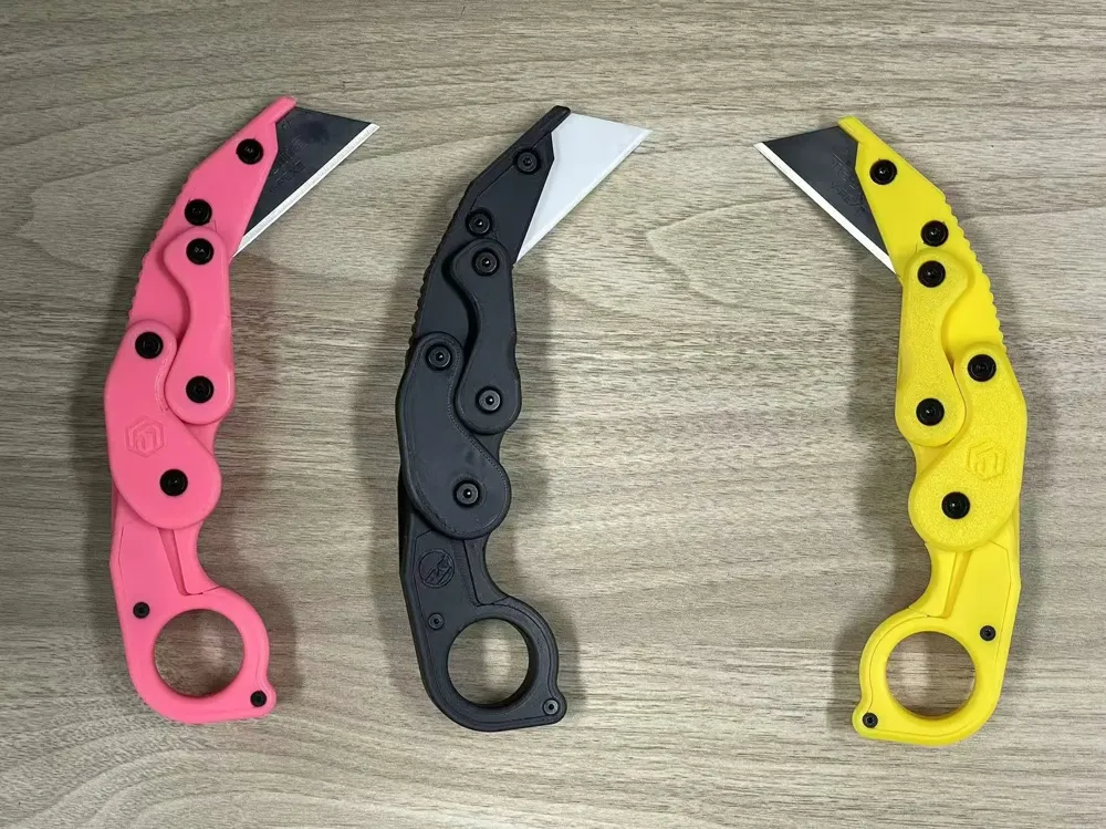 Karambit Claw Knife Redesigned with 8 Bearing Smooth Version/Folding ...