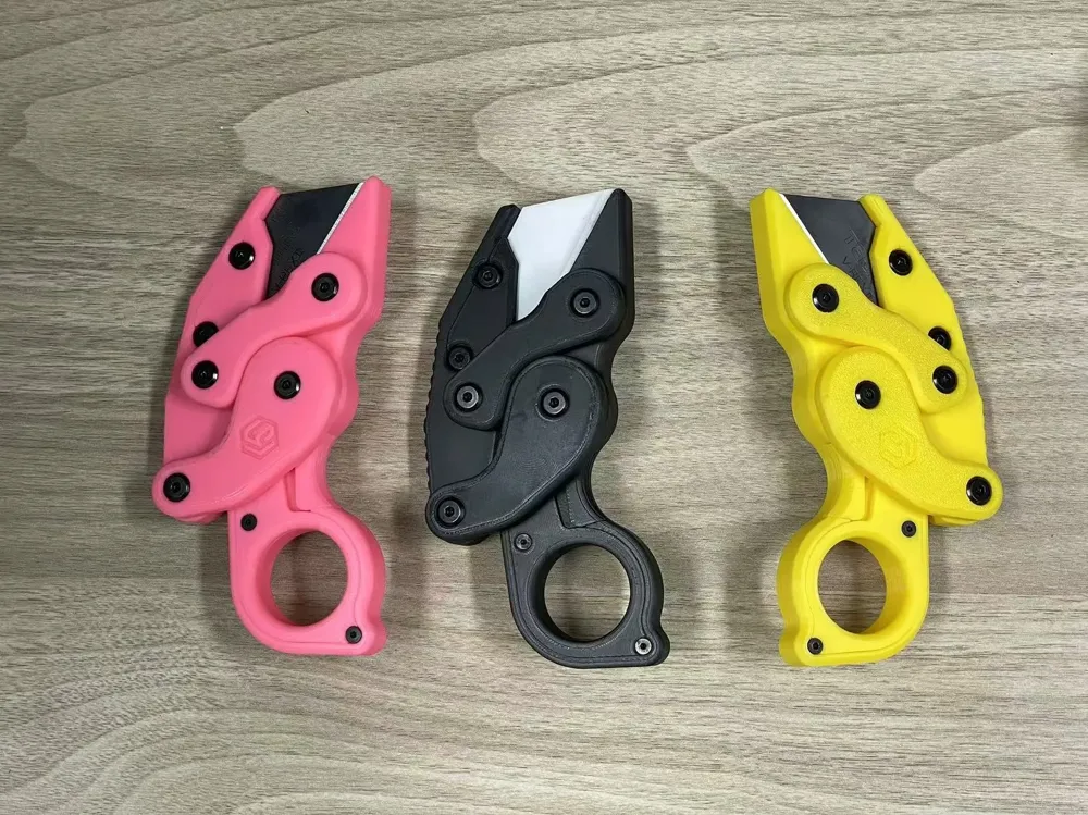 Karambit Claw Knife Redesigned with 8 Bearing Smooth Version/Folding ...