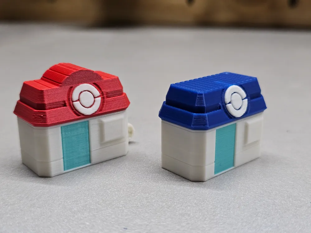 Keychain Pokémon Center and Shop - Sapphire Ruby by EvoMaker MakerWorld ...