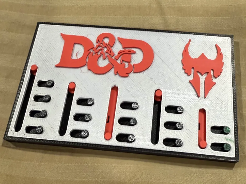 DnD 5e Spell Slot Tracker by gerwen MakerWorld: Download Free 3D Models
