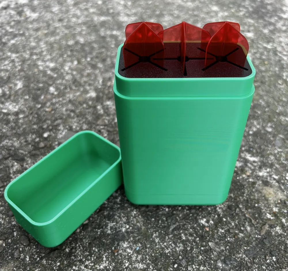 Darts case (fully printed) - Free 3D Print Model - MakerWorld