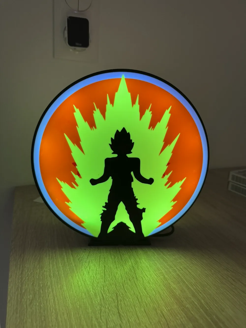 Lightbox lamp DBZ Dragon ball Z LED lampe Boite lumiere by ...