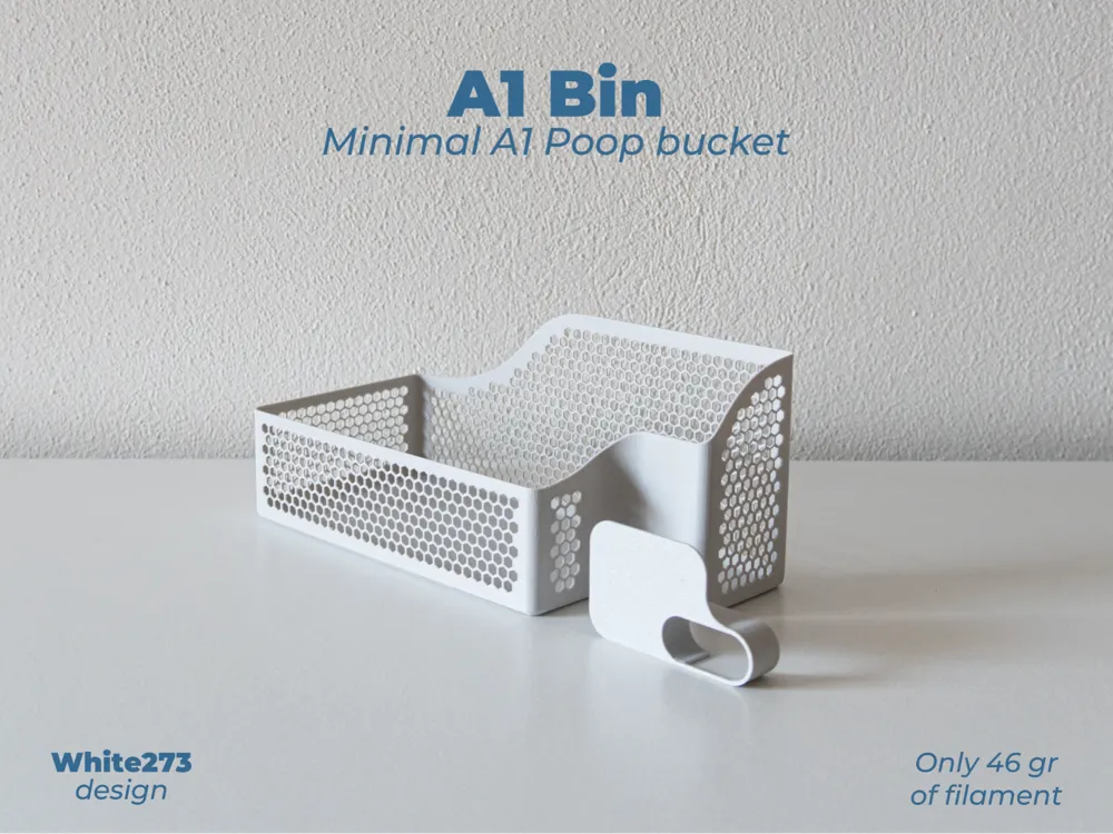 A1 Bin Minimal Design - Free 3D Print Model - MakerWorld
