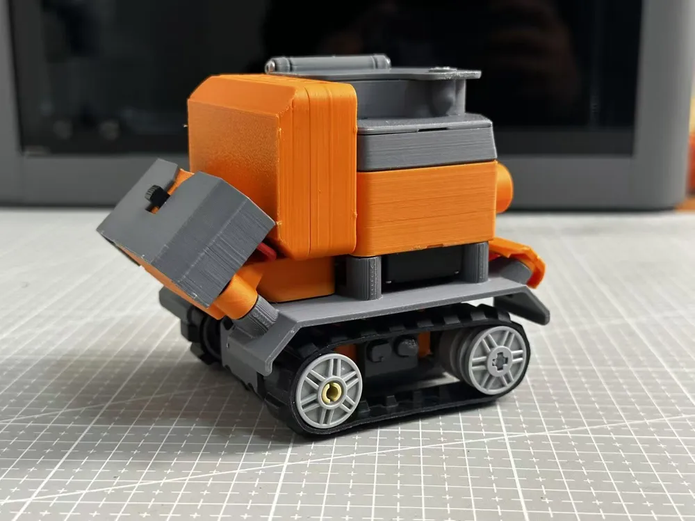 Cyberdump Mini-Panzer – Kostenloses 3D-Druckmodell – MakerWorld