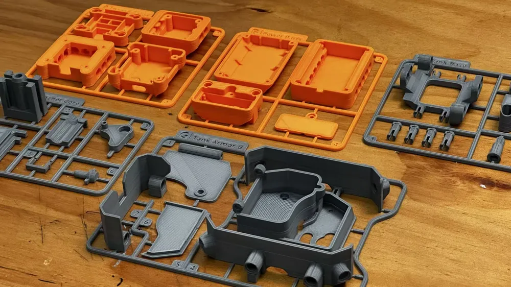 Cyberdump Mini-Panzer – Kostenloses 3D-Druckmodell – MakerWorld