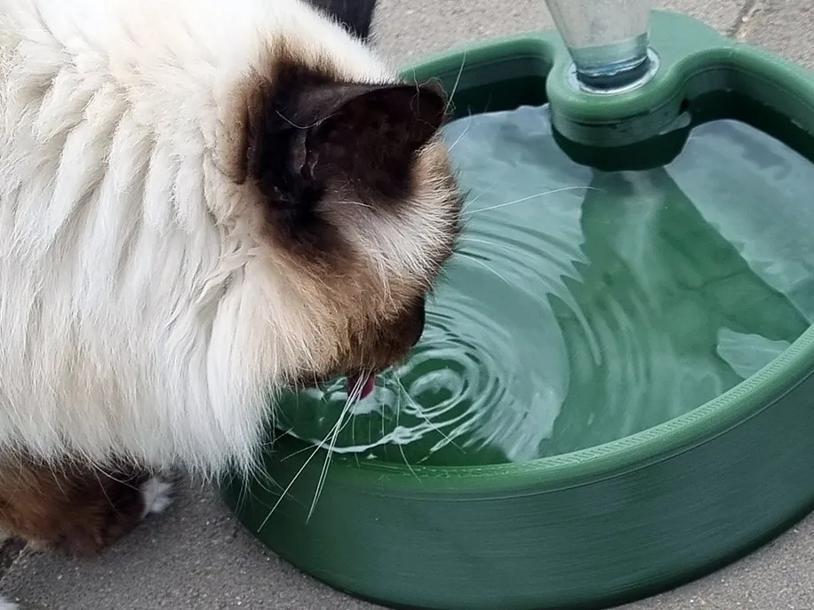 XXL Animal Water Bowl for AU Threaded Bottles by ExternumArcaCogitandi ...